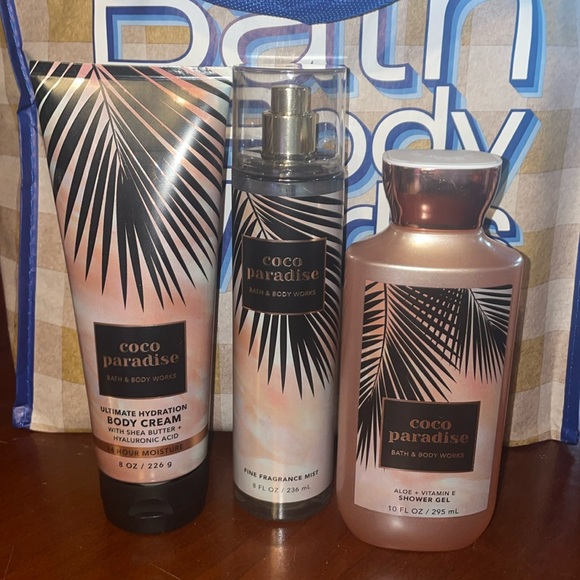 Bath & Body Works | Bath & Body | Coco Paradise Bbw Bundle | Poshmark